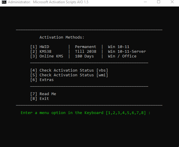 Activation Script 1.5 – Active Windows 10/ 11 và Microsoft office ...