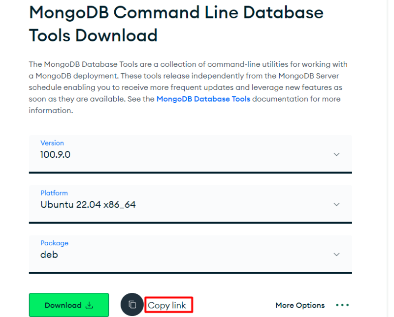 Cài đặt Mongodump trên Ubuntu 22.04 - Blog Công Nghệ